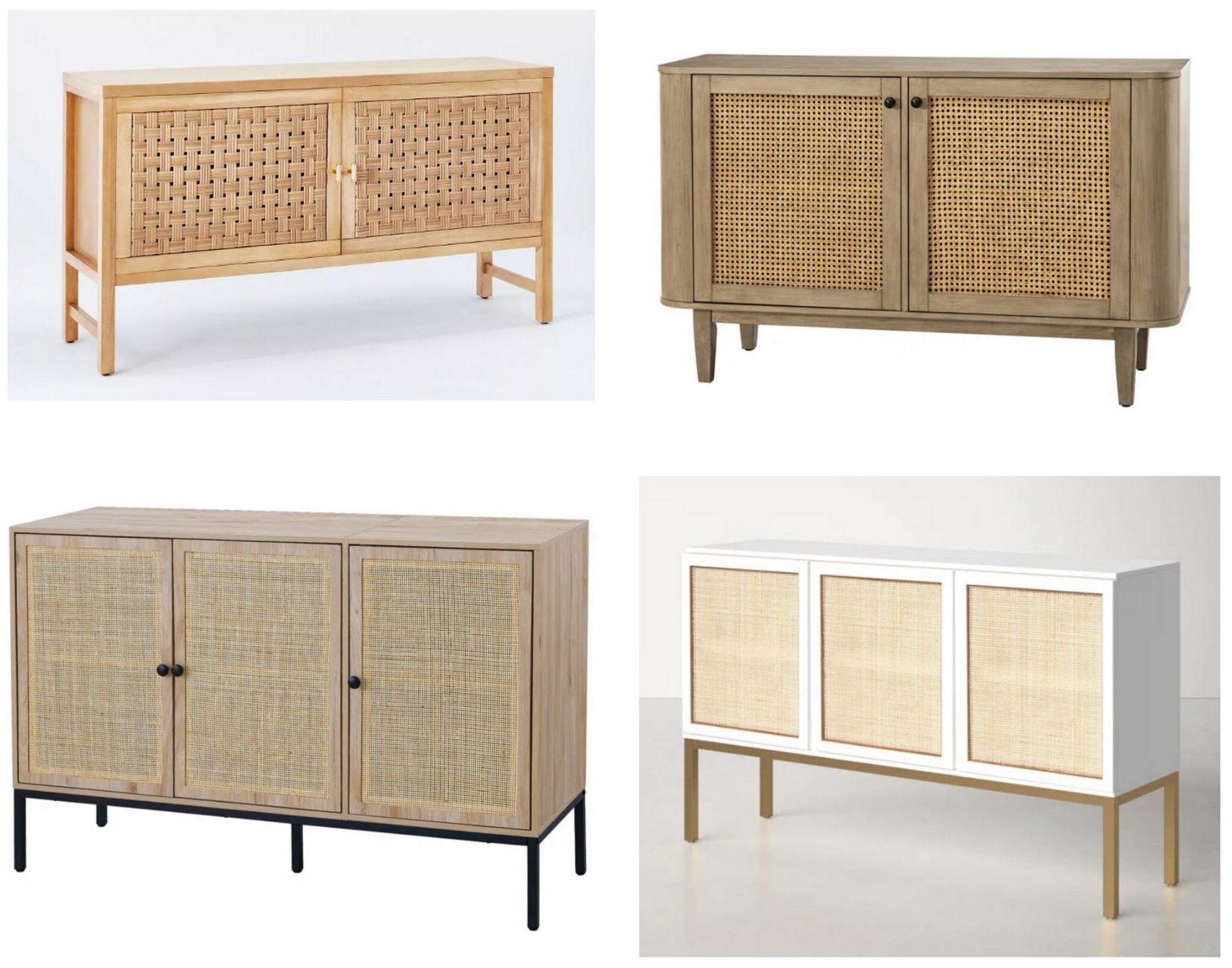 Woven Door Cabinets & Consoles | Centsational Style