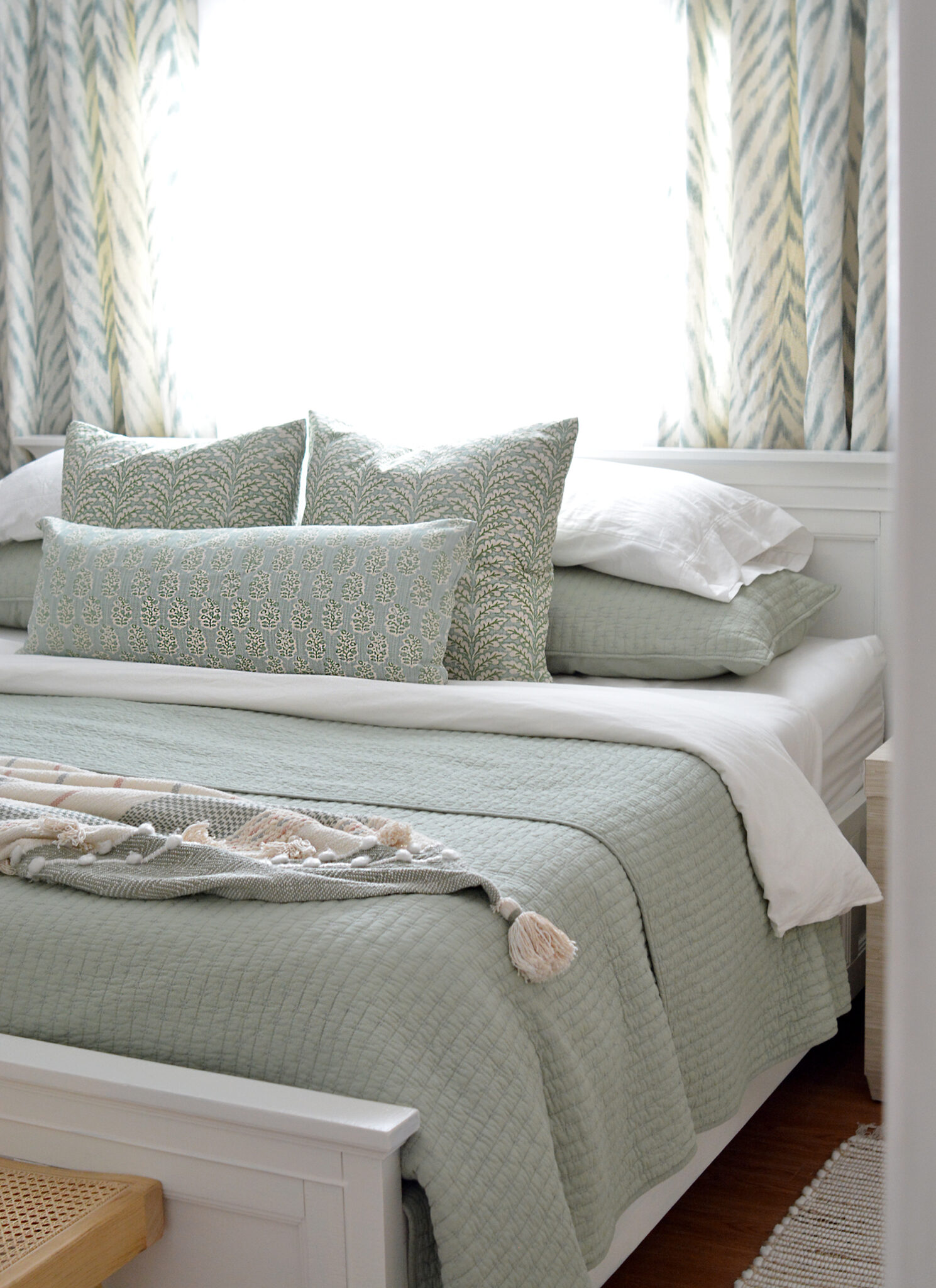Coastal Bedroom Makeover | Centsational Style