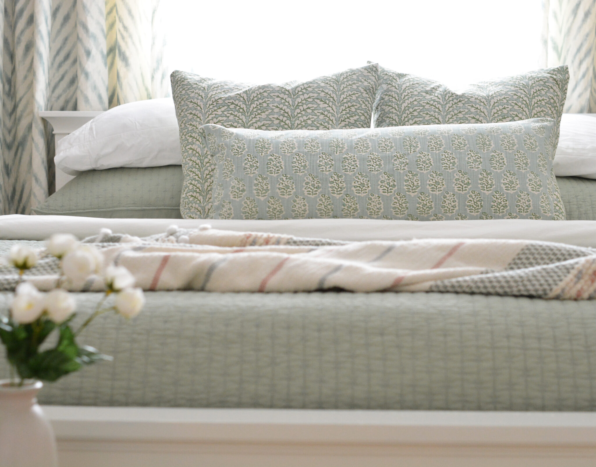 Coastal Bedroom Makeover | Centsational Style